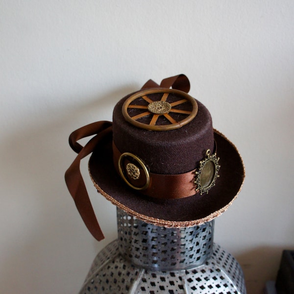Steampunk Mini Hat - Etsy