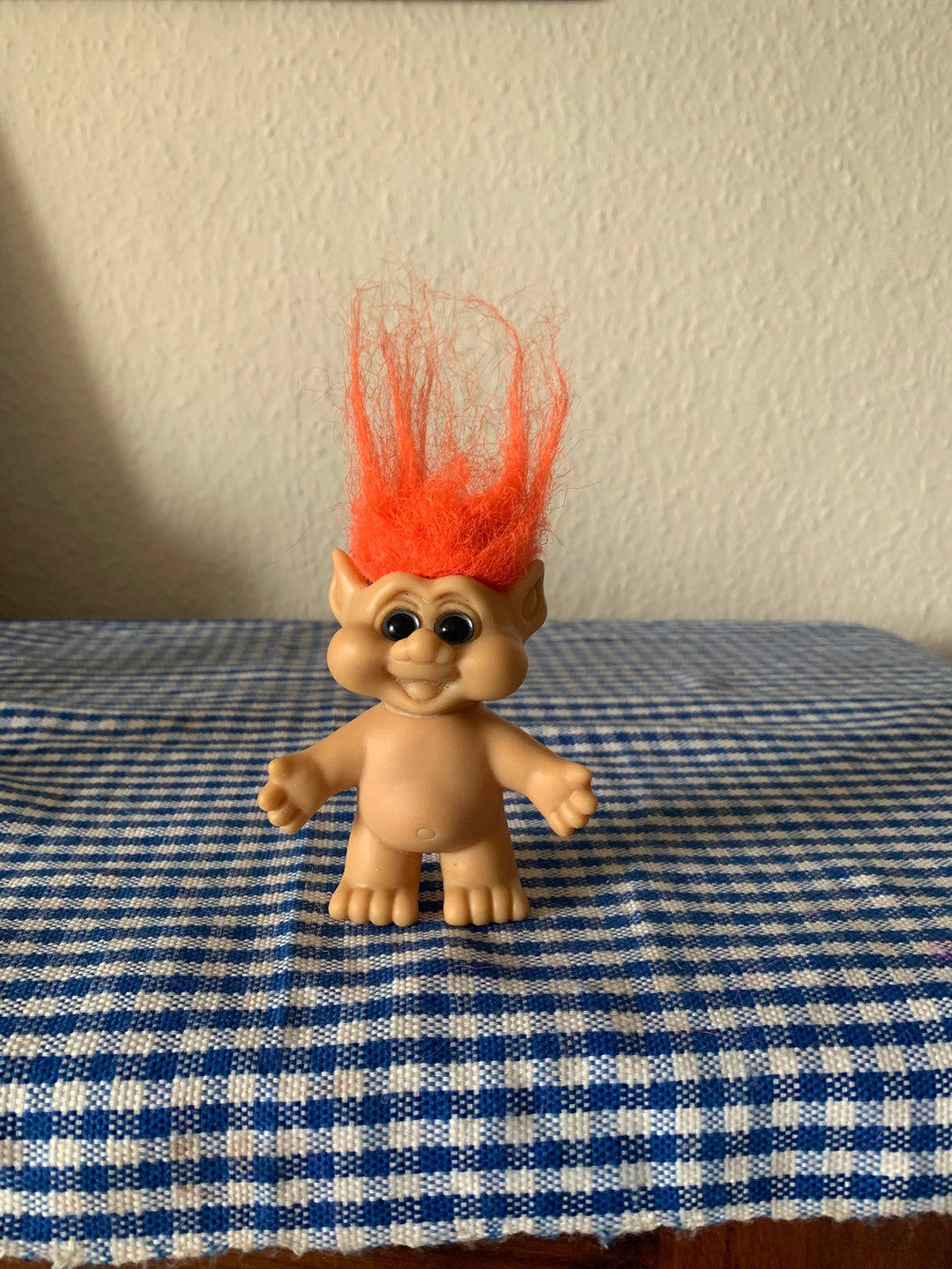 Vintage, 1992, 1990s, ITB, Small, Orange Hair, Troll, Doll, Figure ...