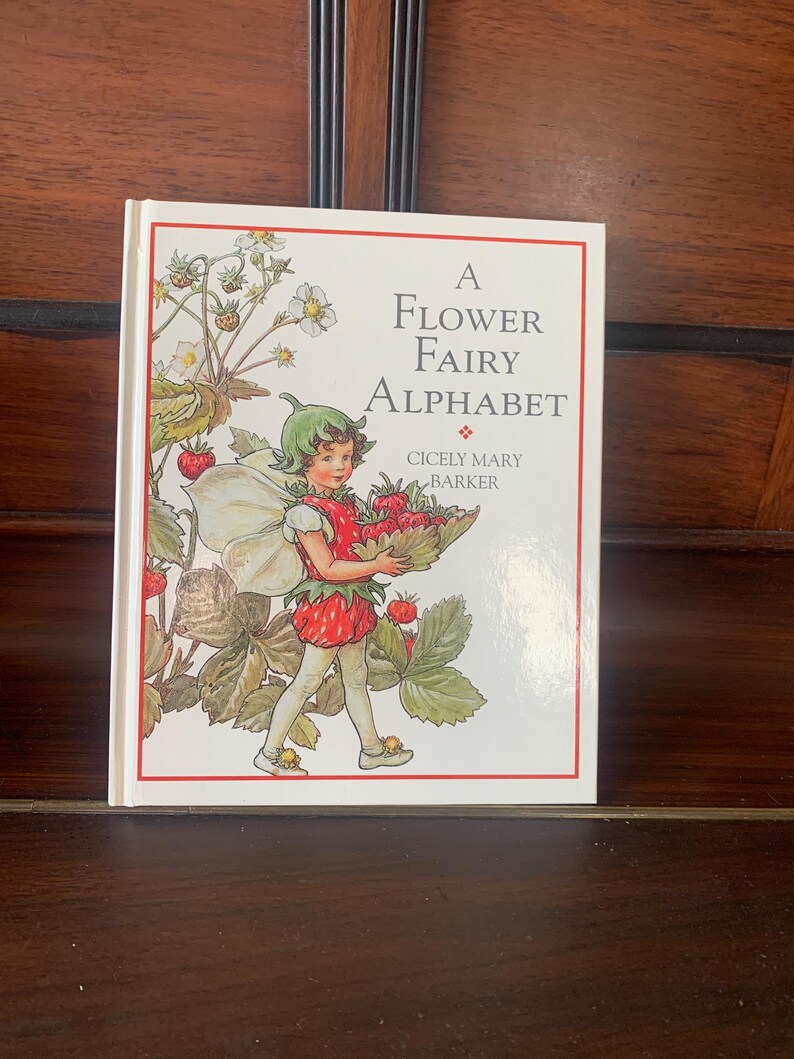 Vintage, 1999, A Flower Fairy Alphabet, Illustrated, Hard Back ...