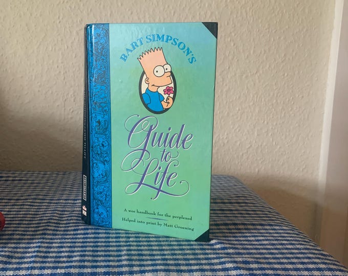Vintage, 1997, Bart Simpson’s, Guide to Life, Children’s, Illustrated ...