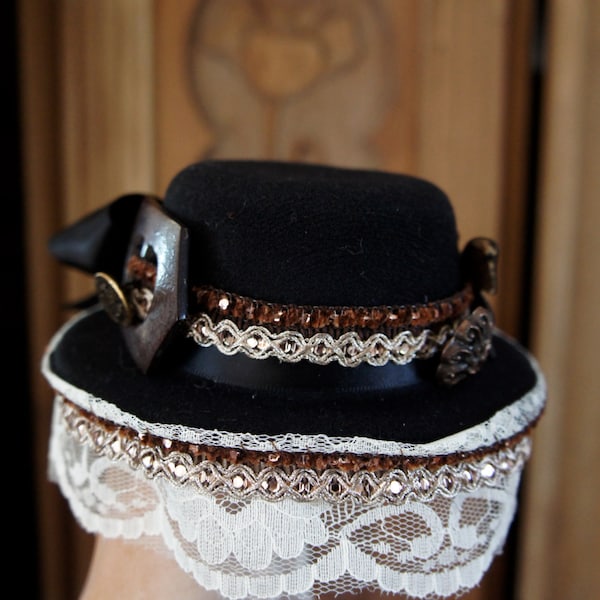 Mini Bowler Hat - Etsy UK