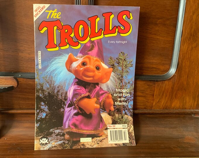 Rare, Vintage, 1990s, 1993, the Trolls, Magazine, Activity, Comic, Book ...