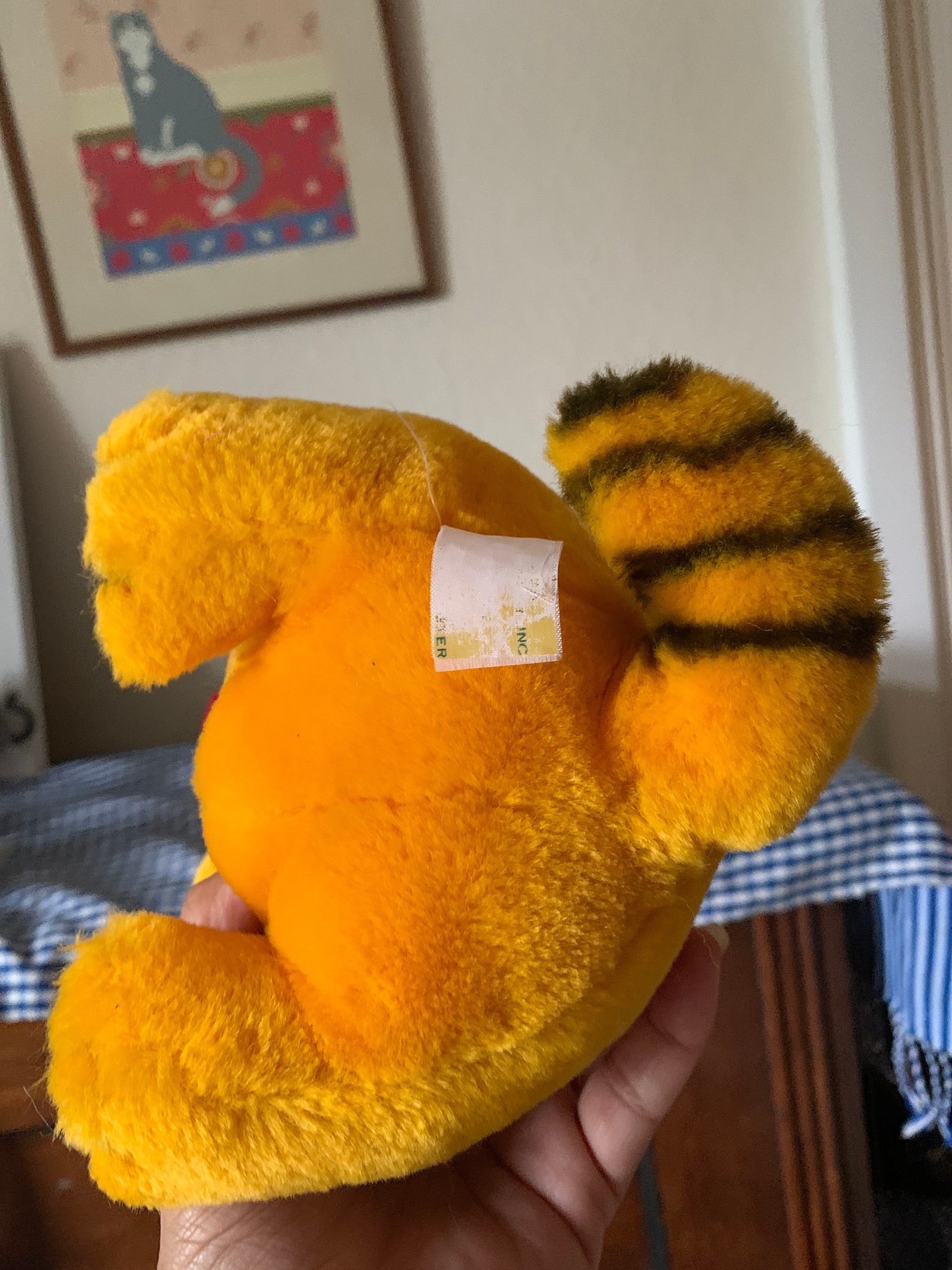 Vintage, 1980s, United Feature Syndicate, 9 Inch, Garfield, Cat, Scary ...