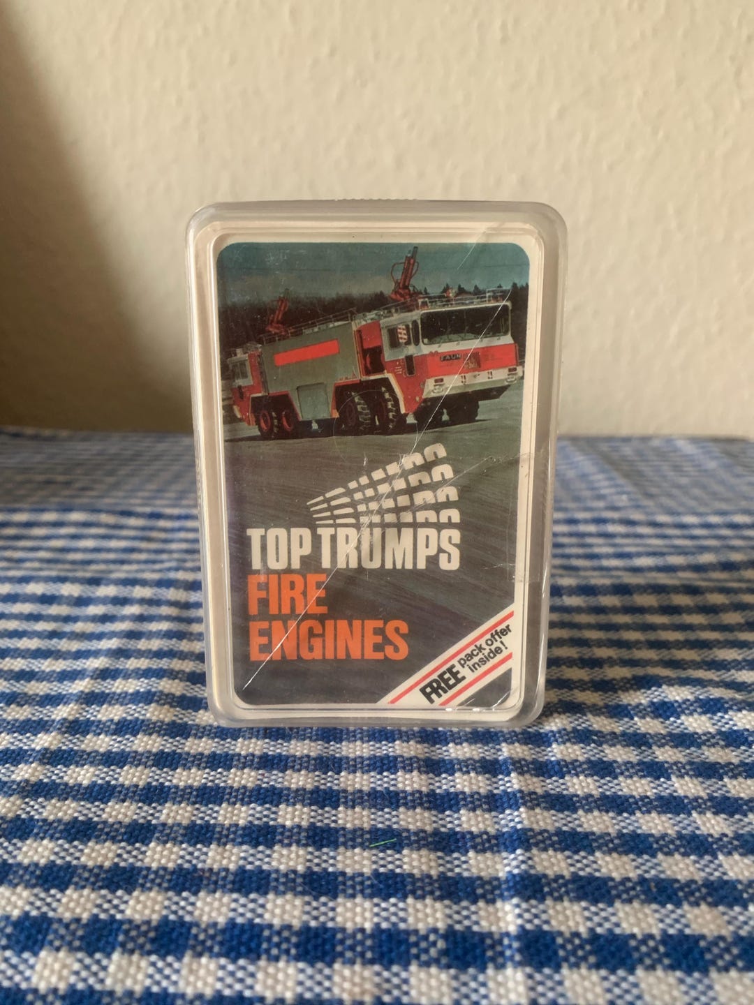 Vintage, 1980s, Top Trumps, Fire Engines, Card, Game, Children’s ...