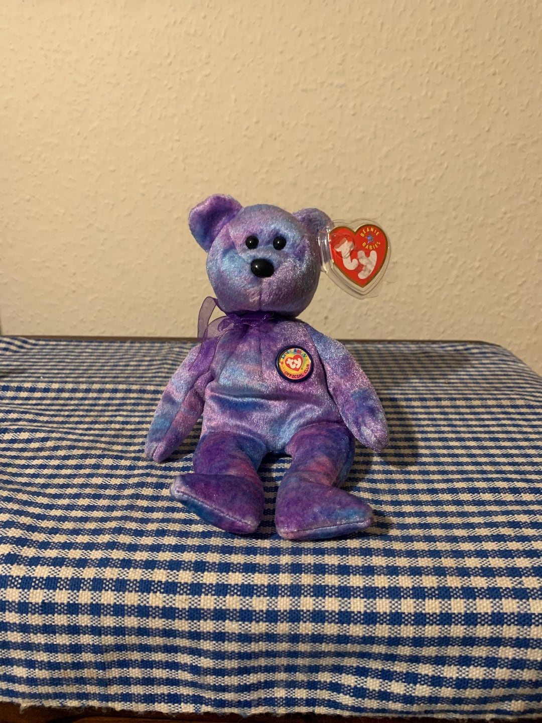 Vintage, 2001, Retired, TY, Beanie Babies, Official Club, Clubby IV ...