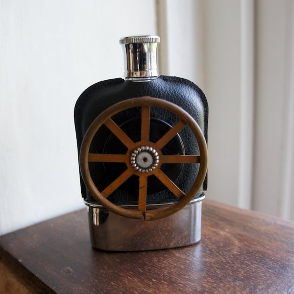 Steampunk Hip Flask - Etsy UK