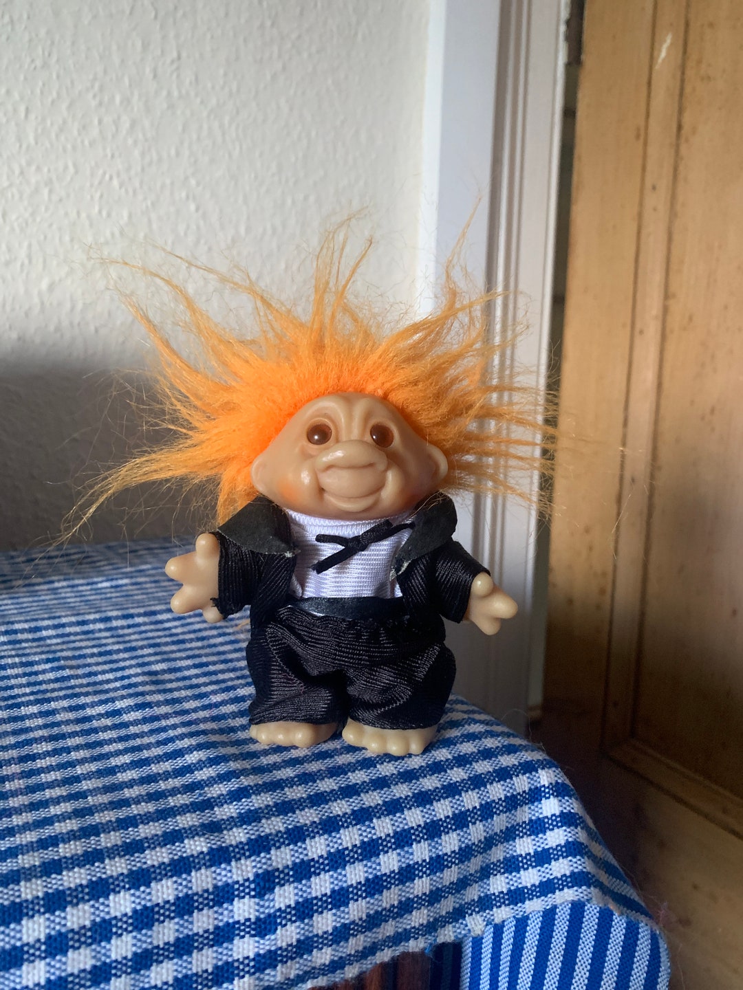 Rare, Vintage, 1986, 1980s, DAM, Orange Hair, Troll, Doll, Figure ...