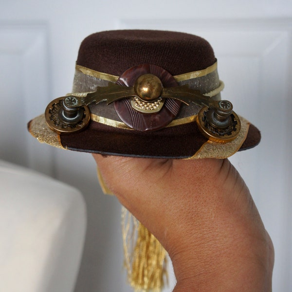 Steampunk Mini Hat - Etsy