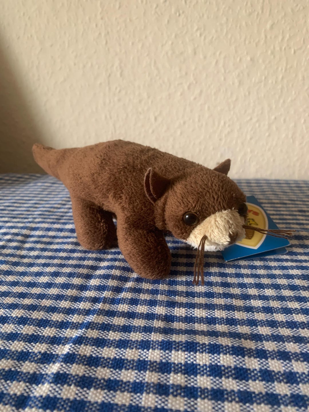 Vintage, Ark Toys, Small, Brown, Otter, Soft Toy, Plush, Plushie, Toy ...