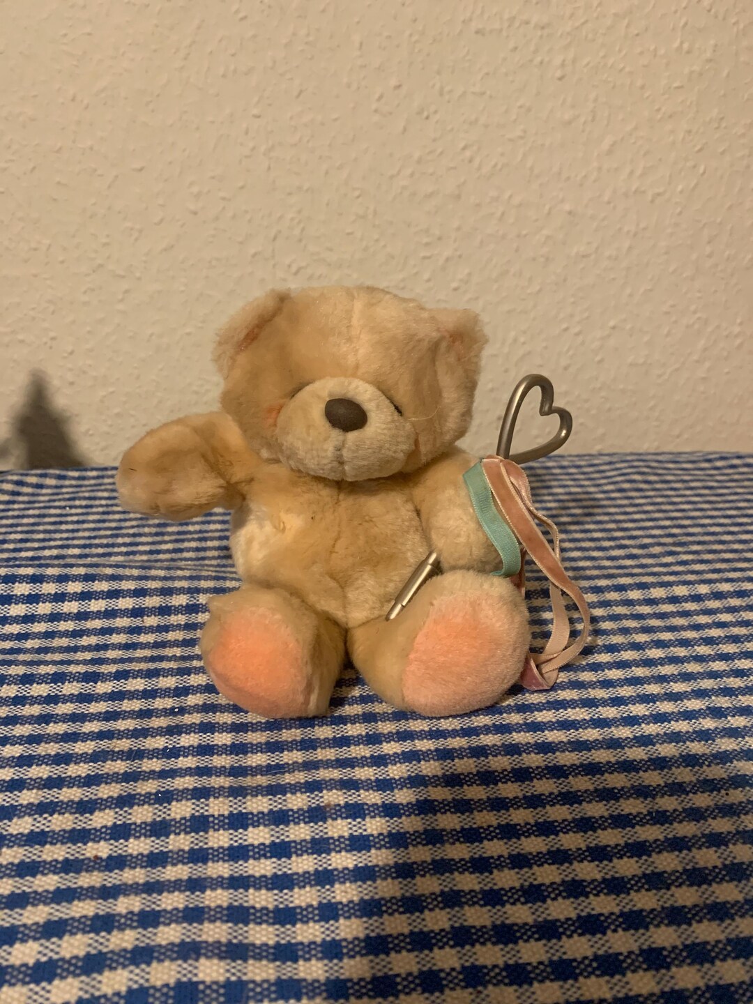 Vintage, Forever Friends, Small, Teddy Bear, With Key, 21st Birthday ...