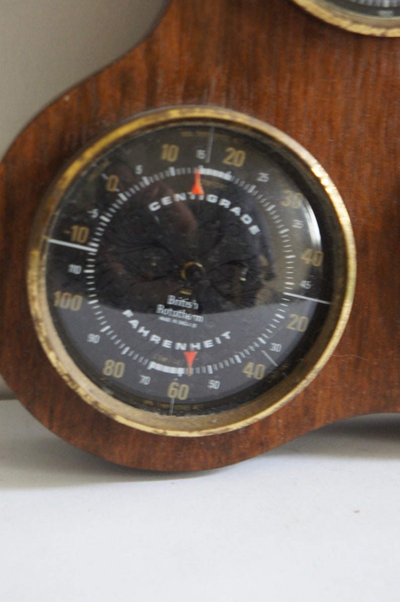 Vintage British Rototherm Wall Mounted Triple Dial - Etsy