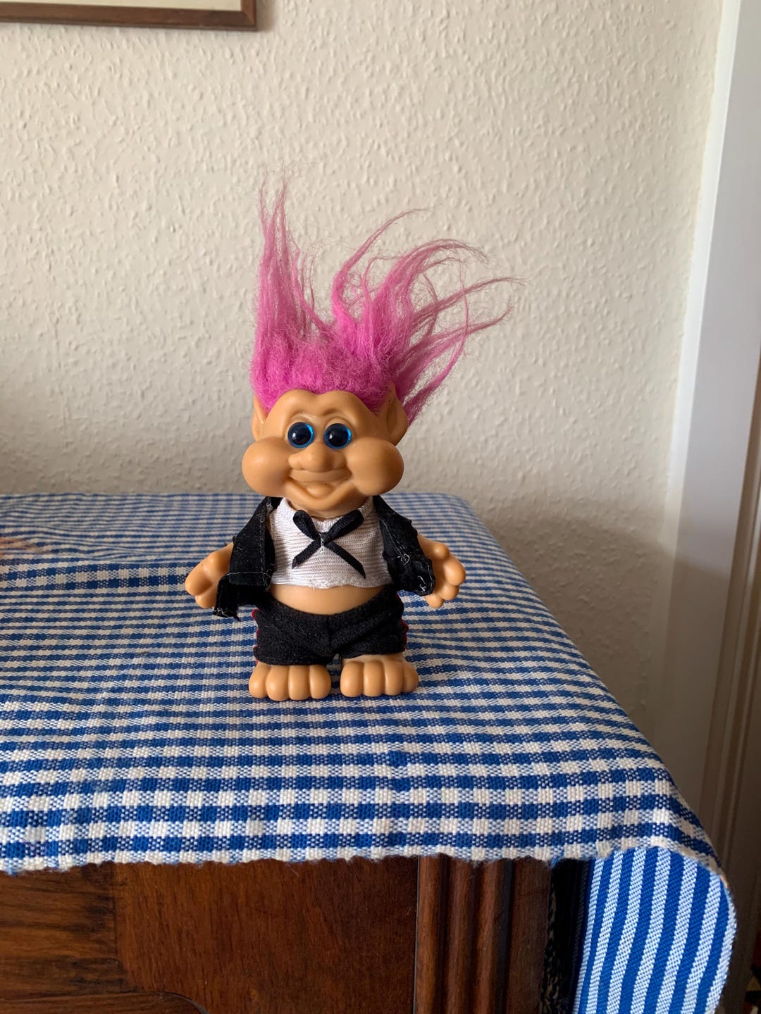 Vintage, 1991, 1990s, ITB, Pink Hair, Troll, Doll, Figure, in Tuxedo ...