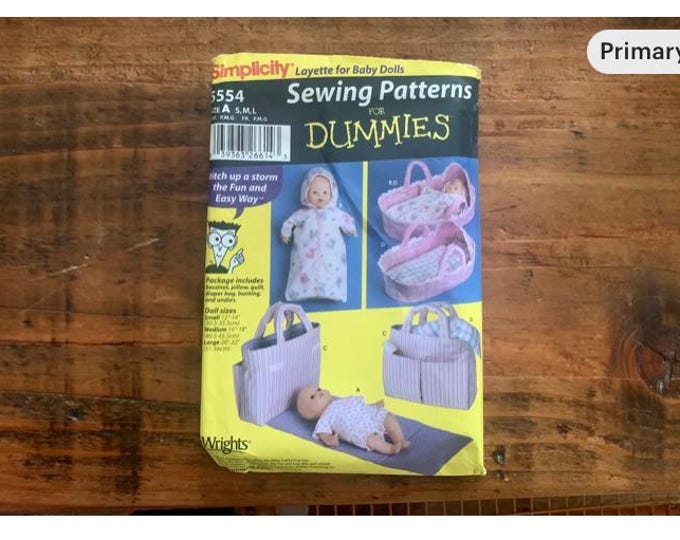 Simplicity, Sewing Patterns for Dummies, Baby, Doll, Clothing, Clothes ...