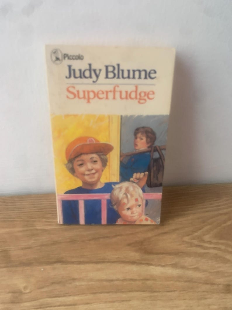 Vintage, 1982, Piccolo, Judy Blume, Superfudge, Children’s, Paperback ...