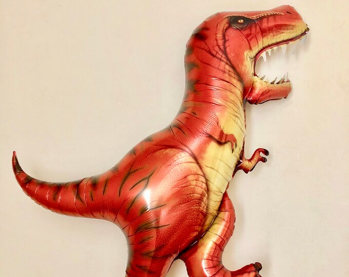 Three Rex Balloon~t-rex Dinosaur~three Rex Party Decorations~rex ...