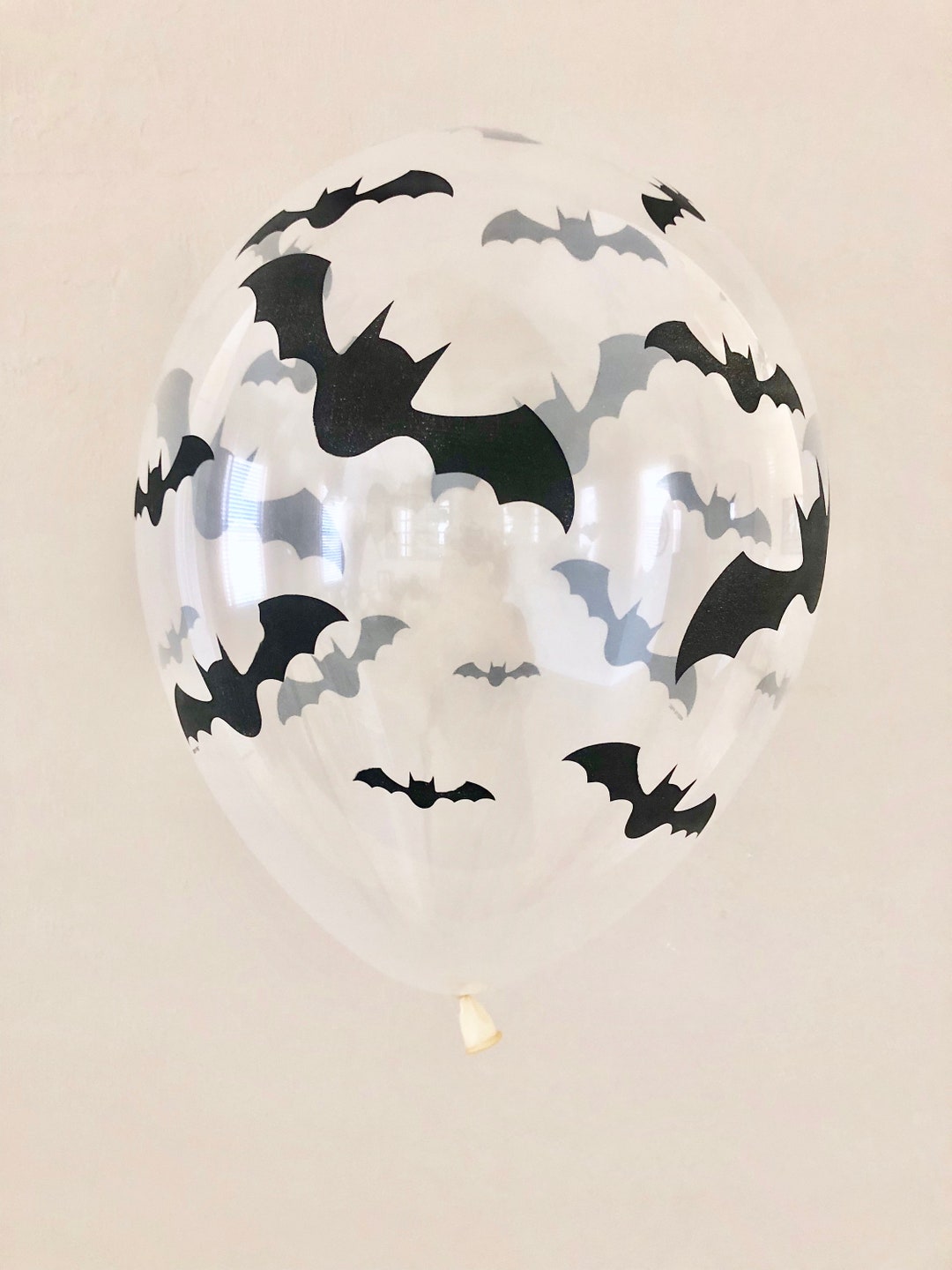 Bat 11 Inch Latex Balloonbat Balloonhalloween Party - Etsy