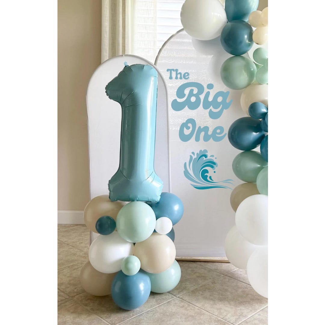 The Big One Balloon Tower Kit~the Big One Balloon Tower~surfs Up~surfer ...