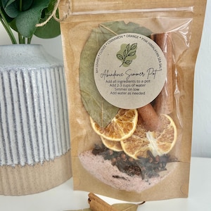 Handcrafted Simmer Pot Kits | Grounding, Protection, Cleansing ...