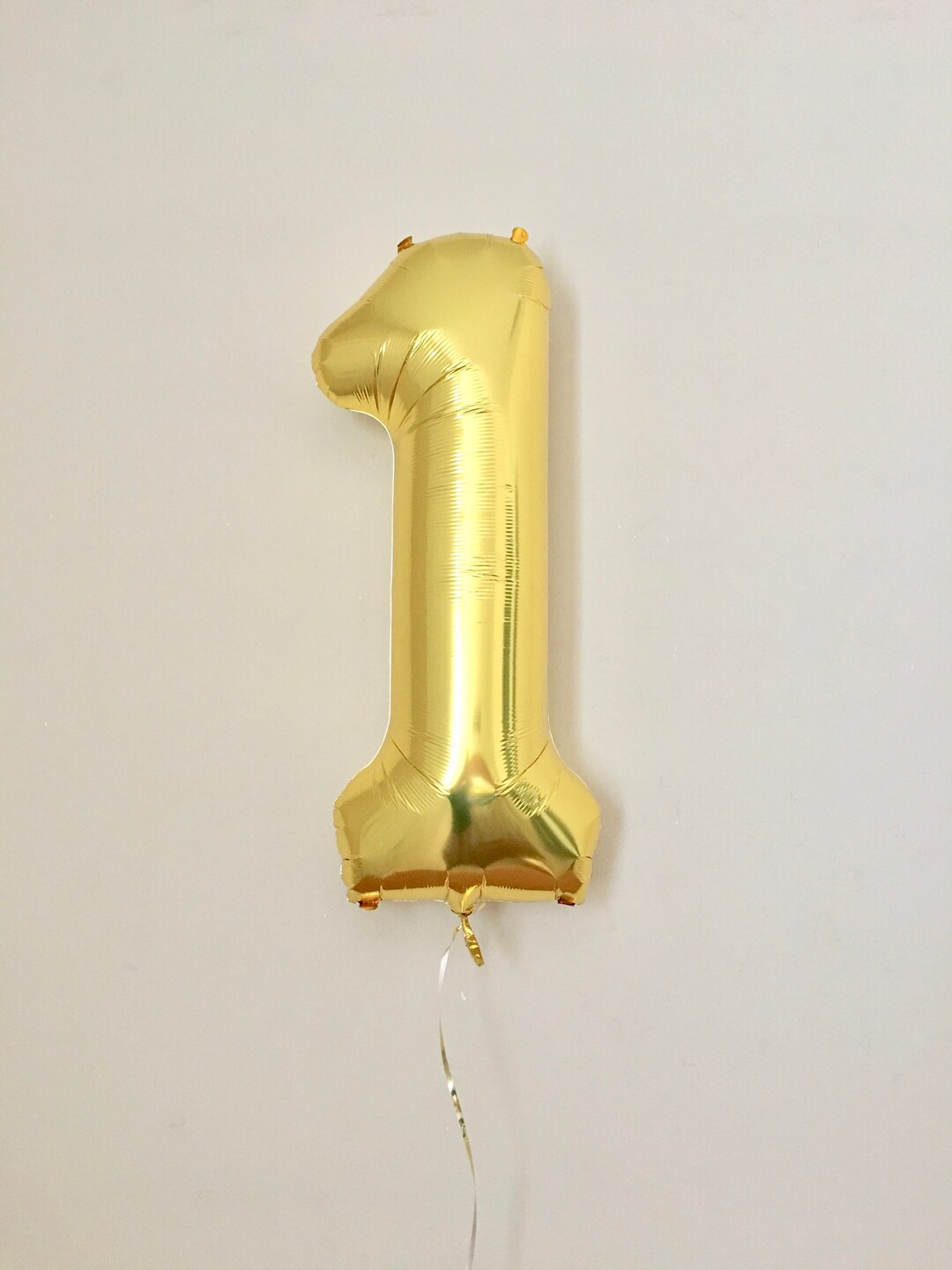 Gold 1 Jumbo 1 Balloon~one Gold Balloon First Birthday~ 1st Birthday ...