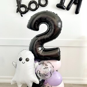 Cute Ghost Balloon DIY Tower~halloween Balloon~little Boo is Due~spooky ...