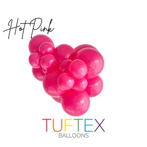 Hot Pink Tuftex Latex Balloons: Party & Wedding Decor - Etsy