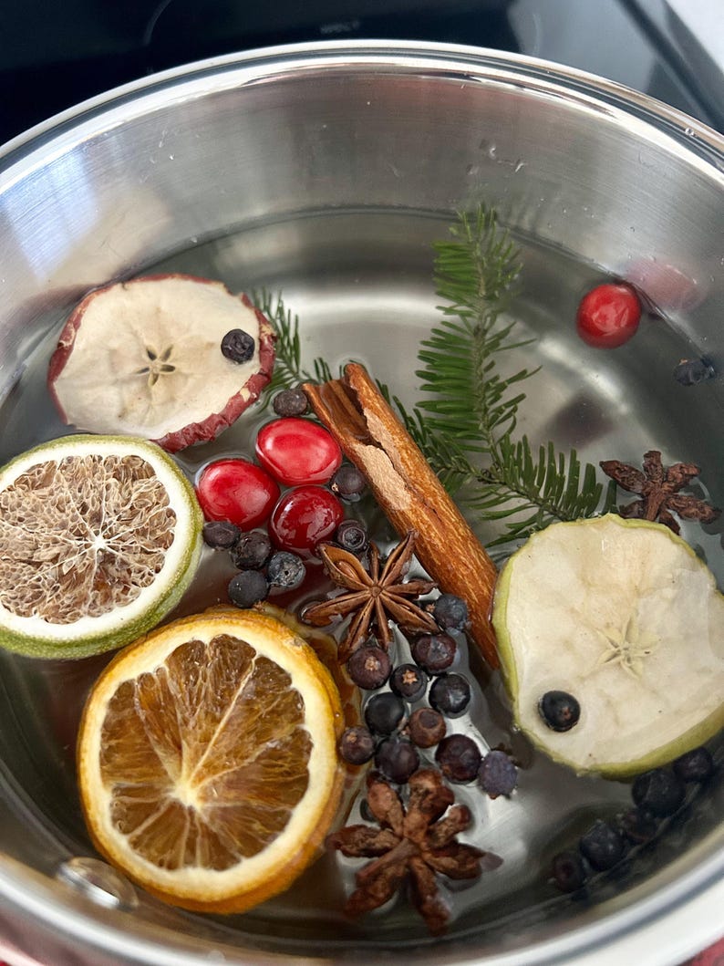 Christmas Simmer Pot Kit: Holiday Stovetop Potpourri - Etsy