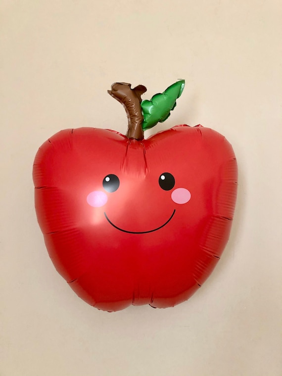 Apple Balloon~Back To School Balloon~First Day of School Balloons~Back ...
