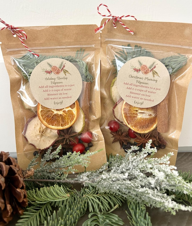Christmas Simmer Pot Kit: Holiday Stovetop Potpourri - Etsy