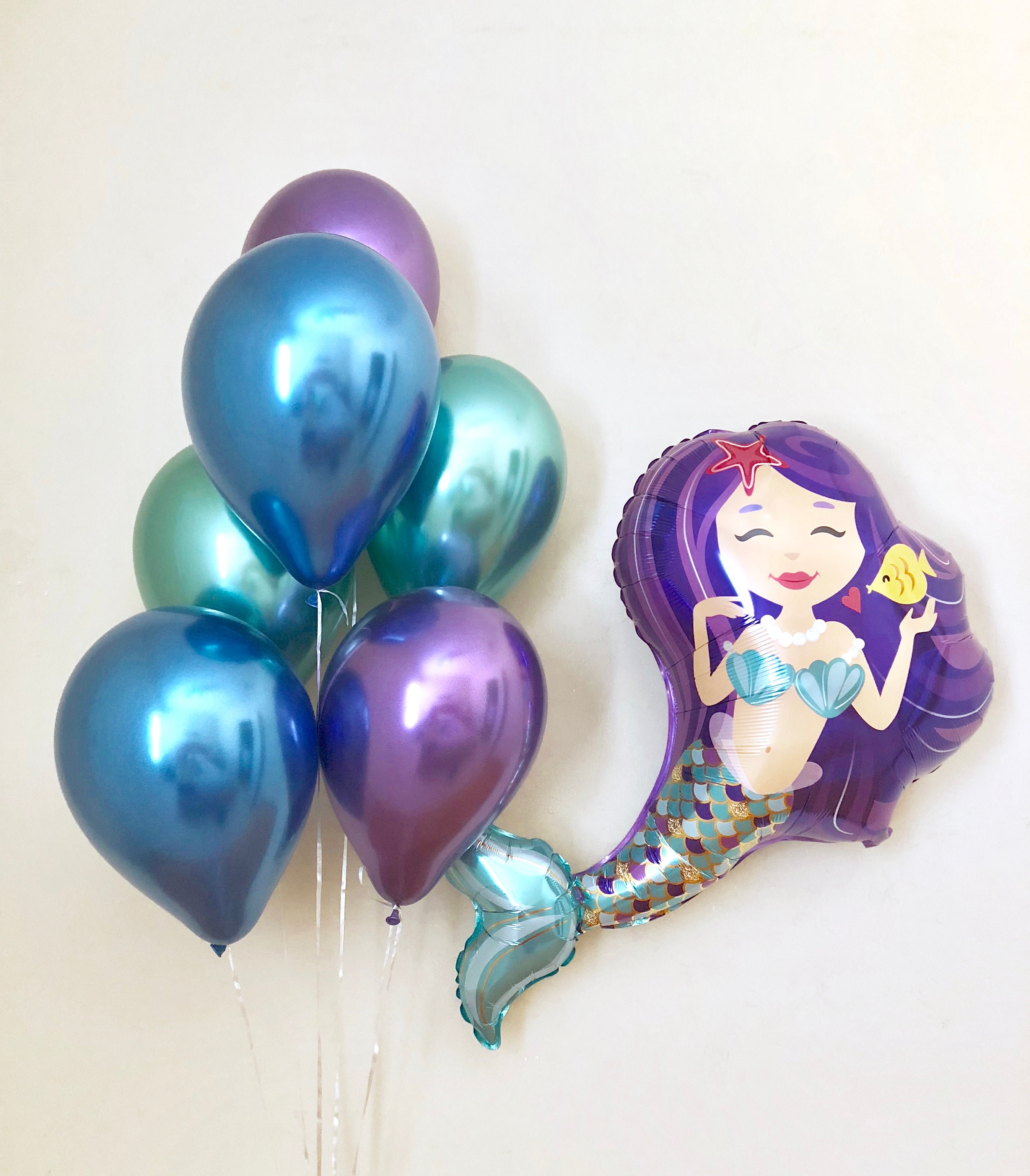 Mermaid Balloonunder the Sea Partymermaid Partymermaid | Etsy