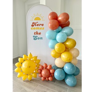 DIY Balloon Sun Kit: Sunshine Party Decor - Etsy