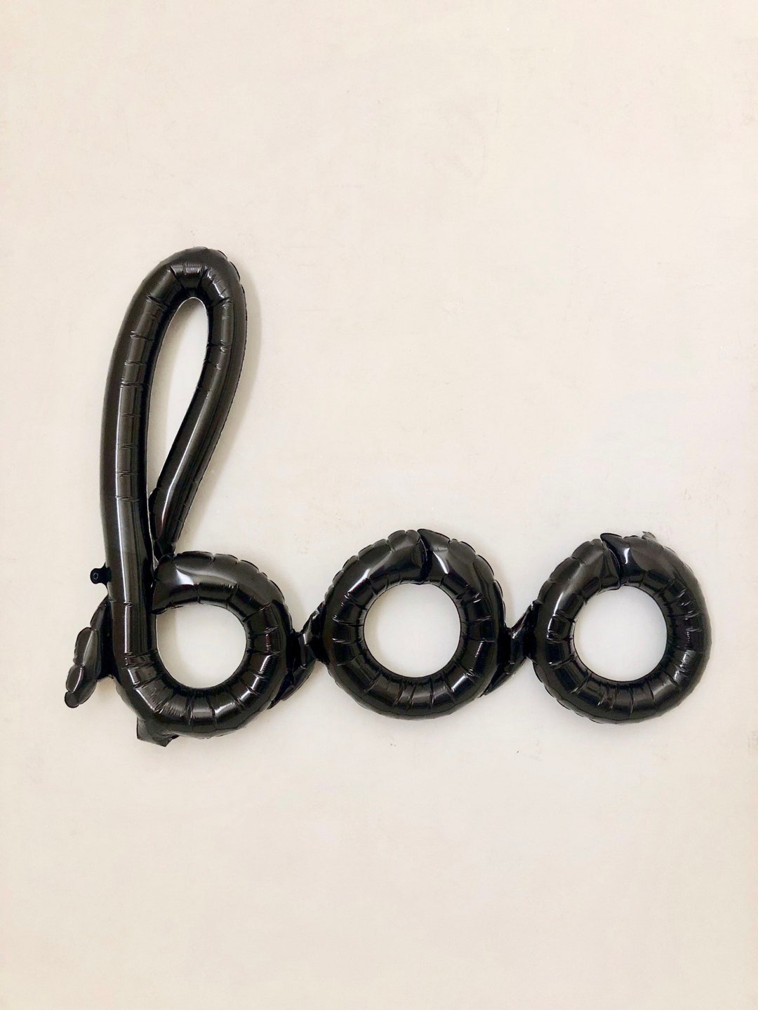 Boo Script Balloon~halloween Balloon~boo Banner~boo Halloween Balloon ...