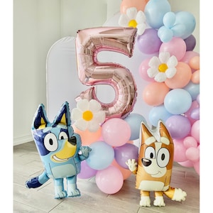 Bluey Balloon Garland Kit: DIY Party Decor With Bingo - Etsy
