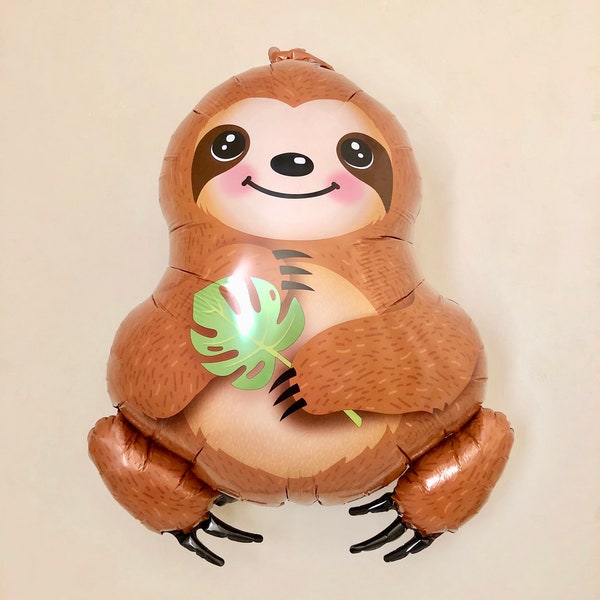 Sloth Balloon - Etsy