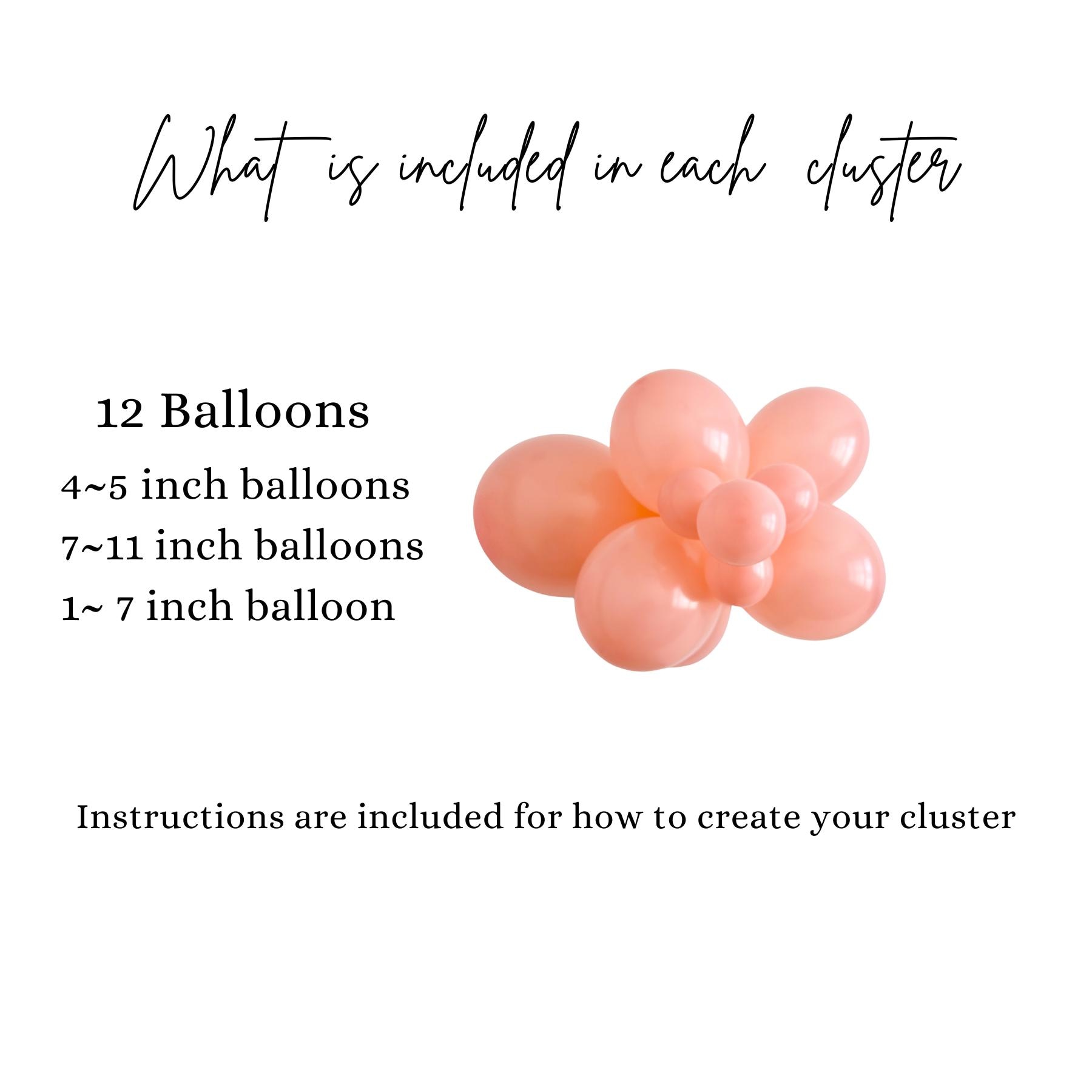 Balloon Clusters ~ Create Your Own DIY Balloon Garland ~ Balloon Arches ...