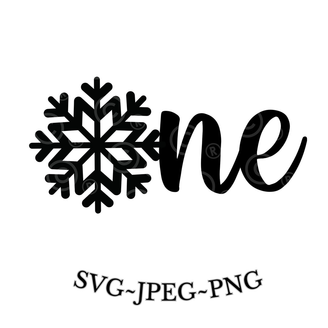 Snowflake One Svg~winter Wonderland Svg~winter Onederland Svg~christmas ...