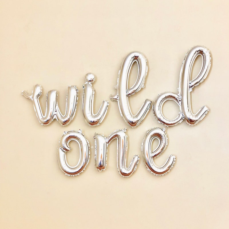 Wild One Balloon - Etsy