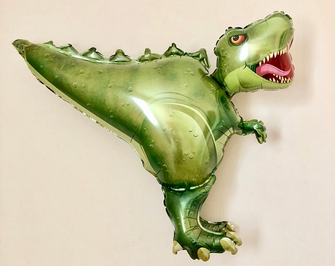Three Rex Balloon~t-rex Dinosaur~three Rex Party Decorations~rex ...