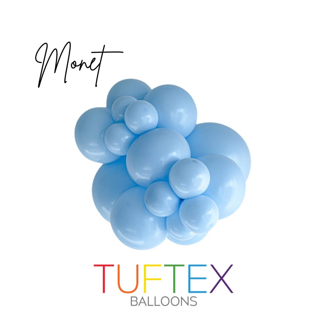 Monet Blue Latex Balloons, Party Decoration - Etsy