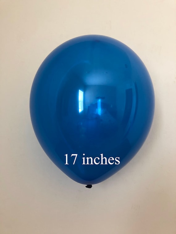 Sapphire Blue 17 inch Latex Balloon~Bridal Shower~Baby Shower~Birthday ...