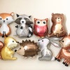 Woodland Animals Balloon Set - Forest Animals for Baby Shower and ...
