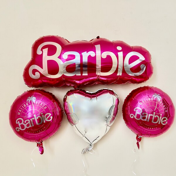 Barbie Balloon Bouquet - Etsy