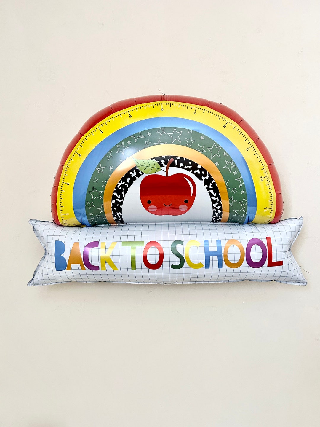 Back to School Balloon~first Day of School Balloons~back to School ...