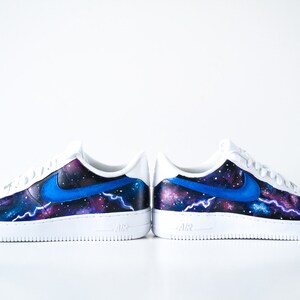 Hand Painted Custom Galaxy/space Nike AF1 - Etsy