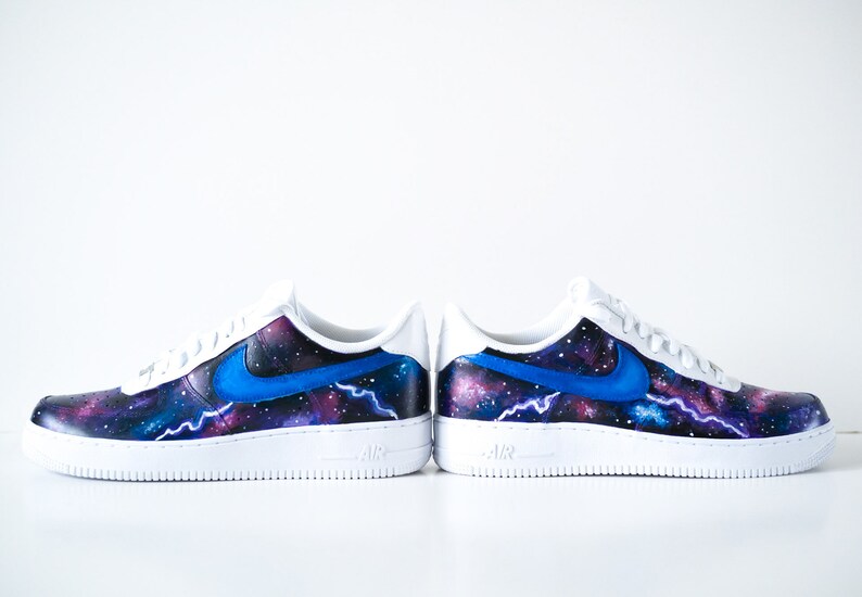 Hand Painted Custom Galaxy/space Nike AF1 - Etsy