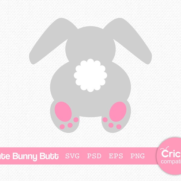 Bunny Butt for Crafts - Etsy