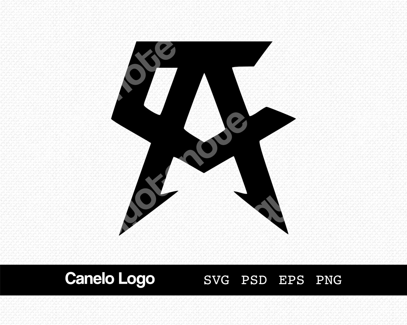 Canelo Logo SVG, Canelo Alvarez Clipart, Alvarez Clipart, Canelo Cricut ...