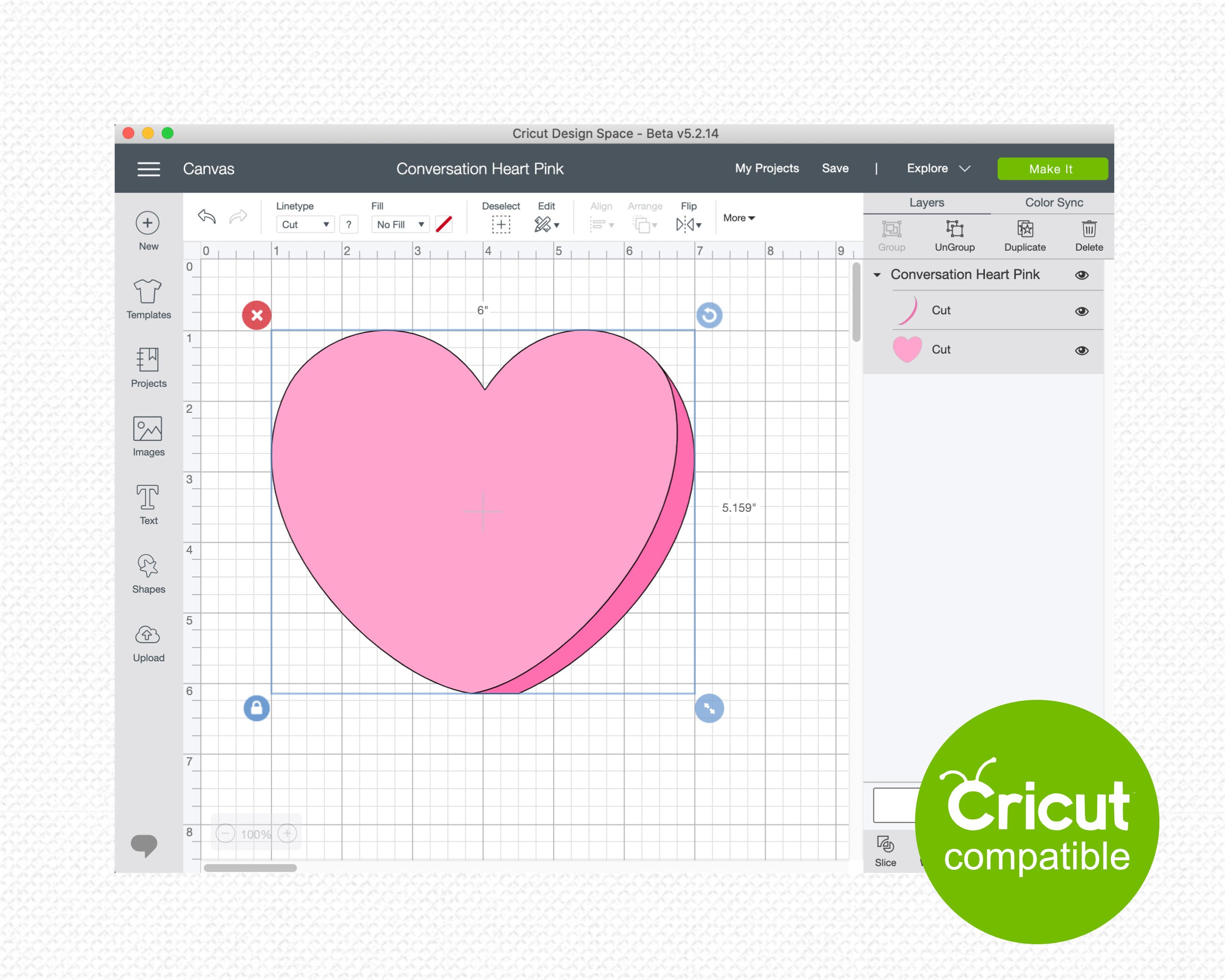 Blank Conversation Hearts SVG Conversation Hearts PNG - Etsy