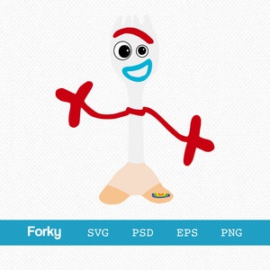 Forky Svg, Forky Eps, Forky Clipart, Forky Png, Forky Toy Story 4 ...