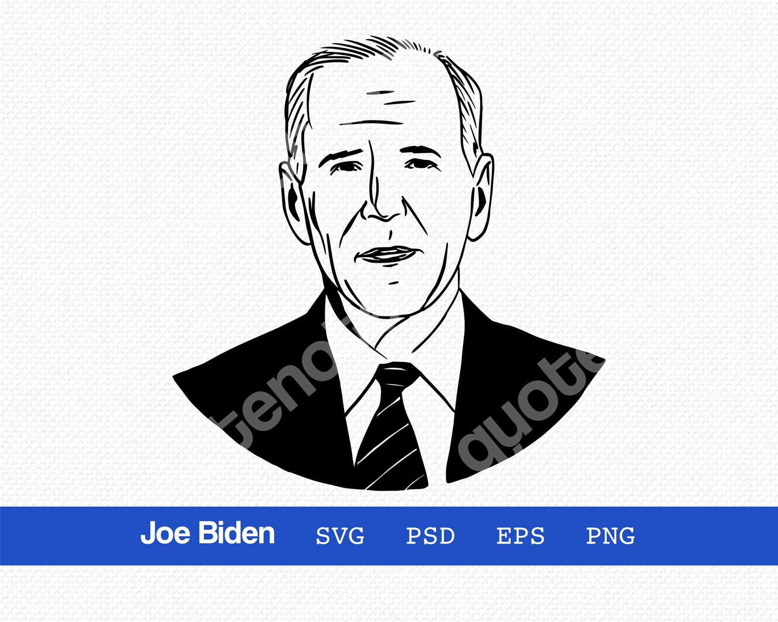 Joe Biden Profile Svg Joe Biden Clipart Joe Biden Portrait - Etsy New ...