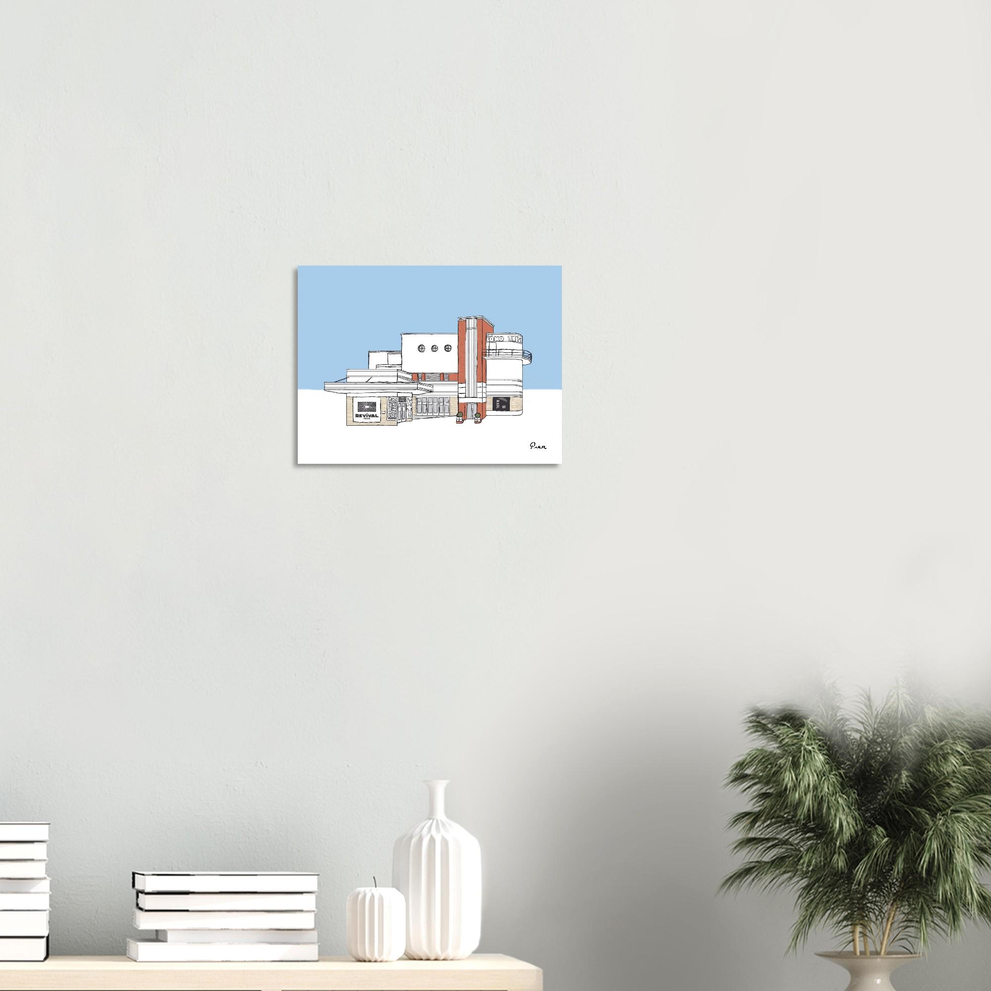 Como Theatre Art Print: Perth WA Art Deco Illustration, Matte Finish - Etsy